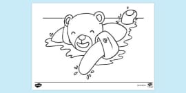 FREE! - Arm Labelled Colouring Sheet (teacher made) - Twinkl
