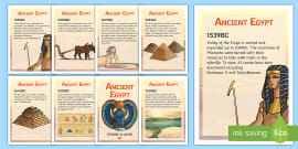 KS2 Ancient Egypt Timeline Activity - Primary Resource