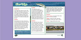 River Thames Fact File (teacher made) - Twinkl