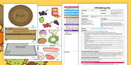 Harvest Produce Flash Cards (professor feito) - Twinkl