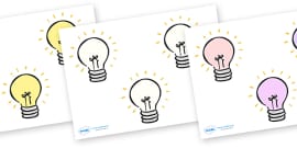 Electricity Display Lettering