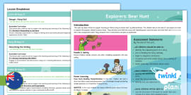 FREE! - EYFS Reception Topic Planning: We're Going on a Bear Hunt