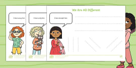 We Are All Different eBook - Inclusive Resources - Twinkl