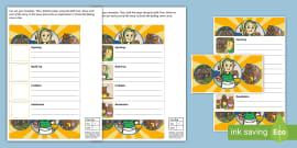 Goldilocks Wanted Poster Worksheet (teacher made) - Twinkl