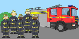 Five Little Firemen Counting Song PowerPoint (teacher made)