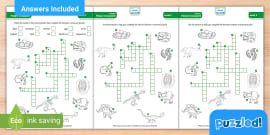 Fun Dinosaurs Word Search Puzzle Pack - Twinkl Puzzled