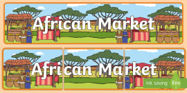 amazing africa - display lettering - Africa Display Primary