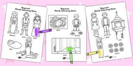 Rapunzel Wordsearch (teacher made)