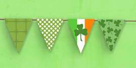 Happy St Patricks Day Display Banner - St Patricks Day, display