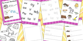 Phase 5 oe Grapheme Workbook (teacher made)