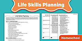 Homeschool Life Skills Checklist Pack | Twinkl USA