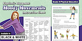 Gr4 PE - Rhythmic Movement – Dance Circle-Instruction Sheet