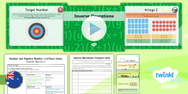 Number Families Multiplication and Division Worksheet