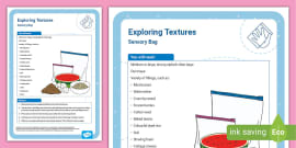 Sensory Cards (teacher made) - Twinkl