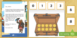 Pirate Treasure Ten-Frame Counting Activity (teacher made)