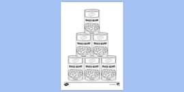 FREE! - Bean Stalk Colouring | Colouring Sheets - Twinkl