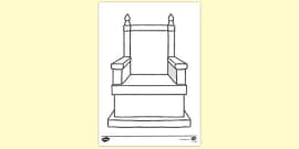 Design a Throne Worksheet (teacher made) - Twinkl