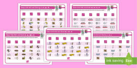 Twinkl Phonics Level 3 GPC Mnemonic Display Bricks - Twinkl