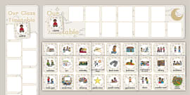 Fantasy Themed Visual Timetable (Teacher-Made) - Twinkl