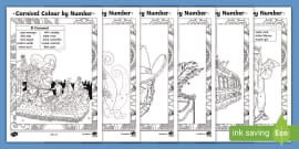 Carnival Guess The Shadows Worksheet / Worksheet Spanish- festivities ...