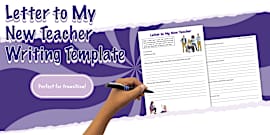 Letter to My Teacher Transition Letters - Beyond Transition