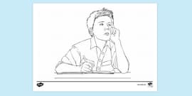 FREE! - Writing in Diary Colouring | Colouring Sheet