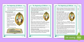 Sikh Gurus for children worksheet - Primary Resources