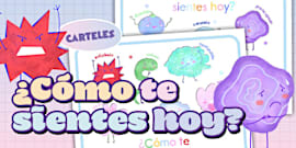 Póster para docentes ¿Cómo te sientes hoy? educación socioemocional