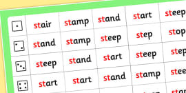 St Blend Board Game (teacher made)