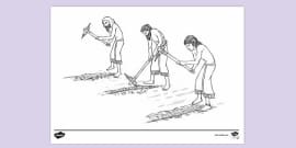 FREE! - Pickaxe Colouring Sheet | Twinkl Resources - Twinkl