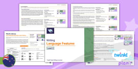 Level 3 Writing Language Features: What is Personification?