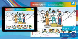 Winter Olympics Word Search - Primary Resources