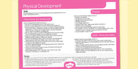 What is Physical Development? EYFS | Teaching Wiki - Twinkl