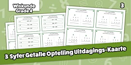 Graad 4 Wiskunde
