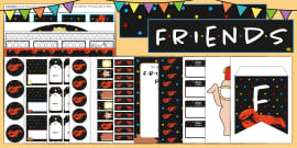 Friends TV Show Party Pack | Twinkl Party (teacher made)