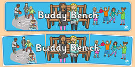 How to Set Up a Buddy Bench (teacher made) - Twinkl