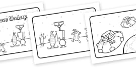 FREE! - Word Mat Text to Support Teaching on Aliens Love Underpants