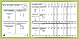 Fourth Grade March Morning Work Bundle (Teacher-Made)