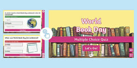 World Book Day Quiz | Classroom Games | Literature Quiz