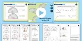 KS2 How to Use a Protractor | Measuring an Angle PowerPoint