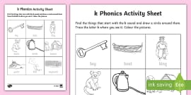The 'j' Sound Phonics Worksheet - Primary Teaching Resources