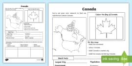 Canada's Regions Activity (teacher made) - Twinkl