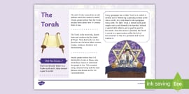 The Torah Facts Display Poster (teacher made) - Twinkl