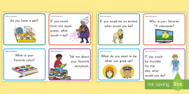 Conversation Practise Cards | 50 Yes or No Questions