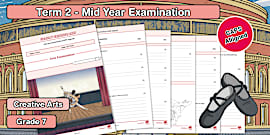 Grade 7 Creative Arts - Term 2 - Assessment (CAPS Aligned)