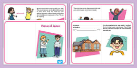 Personal Space Cut and Paste Sorting Activity