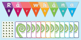 Calendar Display Pack - Te Reo Māori / English - Twinkl