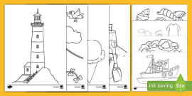 👉 EYFS Seaside Colour by Number Activity (teacher made)