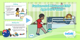 Fundamental Movement Presentation 4 to 5 Years - Twinkl