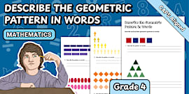 Geometric Patterns Grade 4 Worksheets - Twinkl South Africa